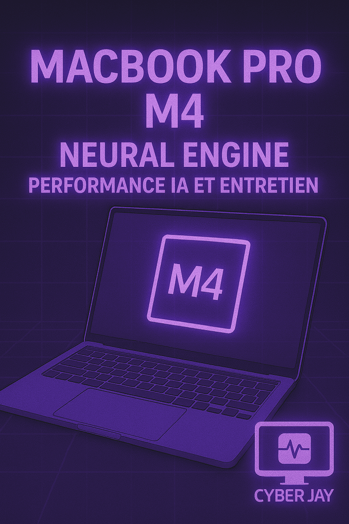 MacBook Pro M4 : Neural Engine, performances IA et entretien