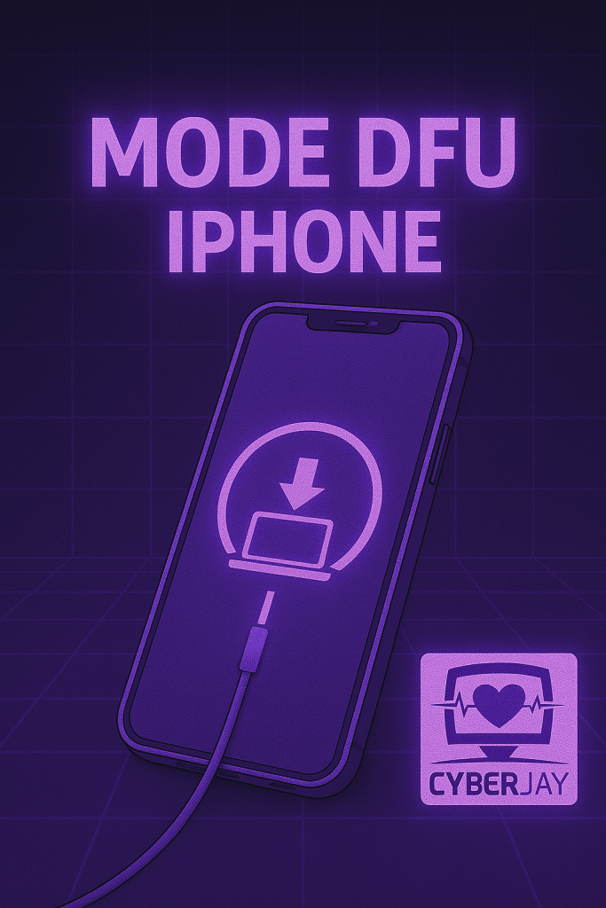 Mode DFU iPhone : quand l’utiliser pour réinstaller iOS et le firmware